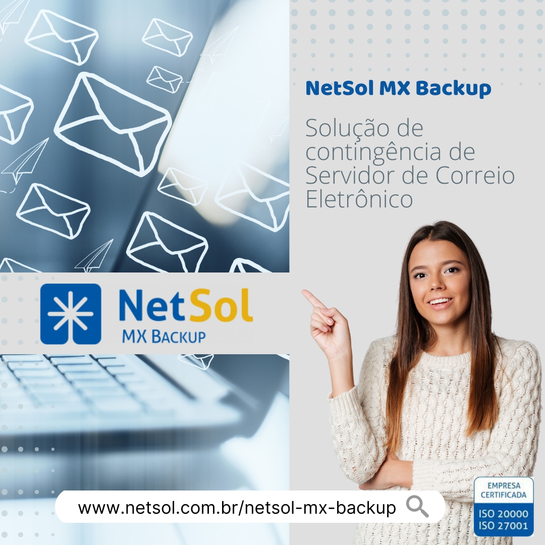 NetSol MX Backup, Solução de Contingência de Correio Eletrônico